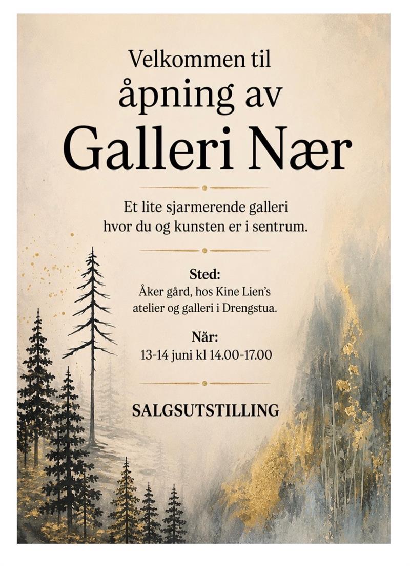 Åpning av Galleri Nær - Hamar kommune