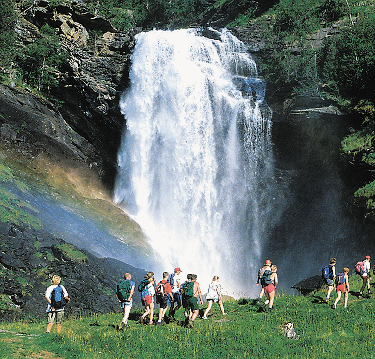 Drivandefossen Waterfall - Fjord Norway