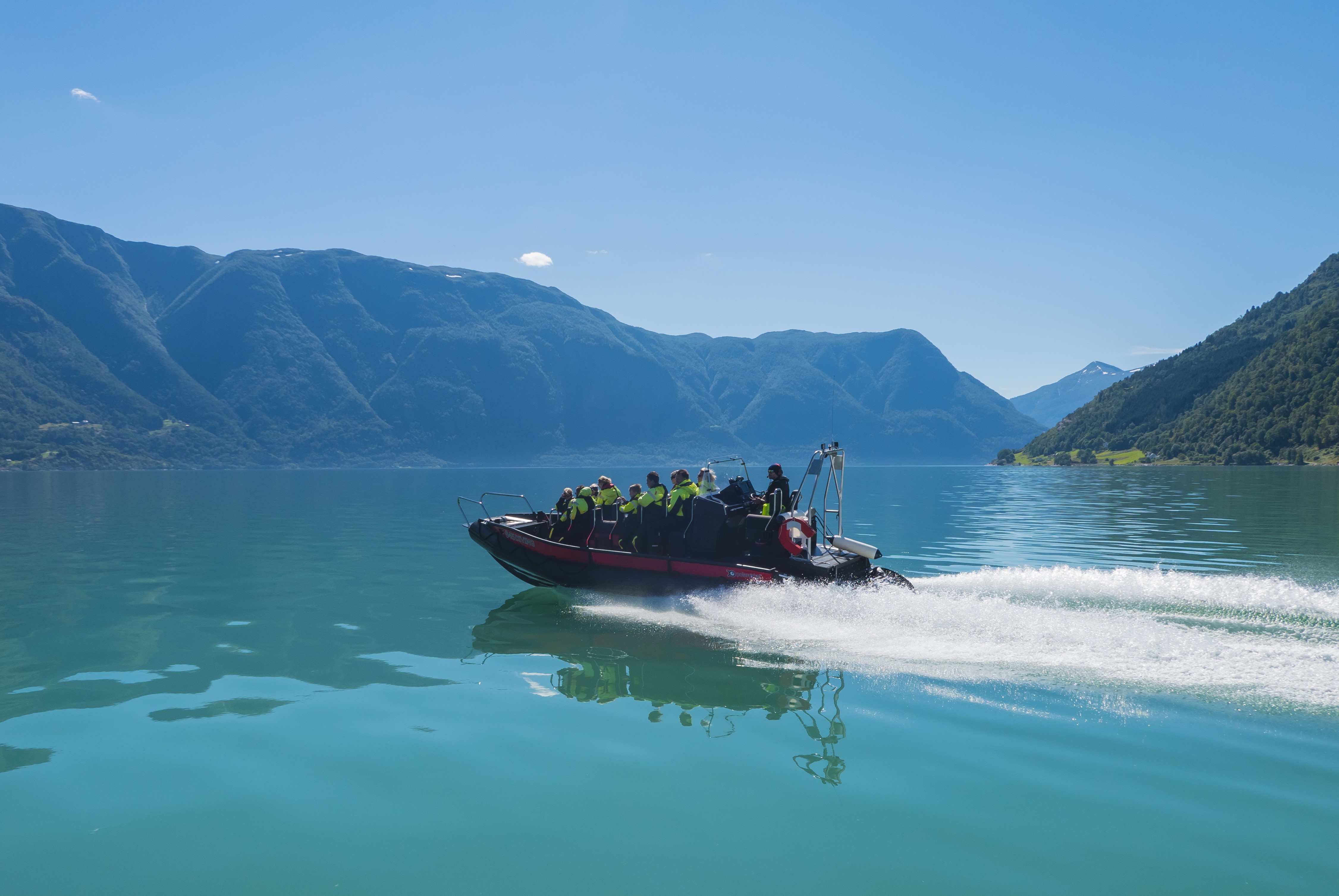 Fjord RIB Adventure + Waterfall Hike - Fjord Norway