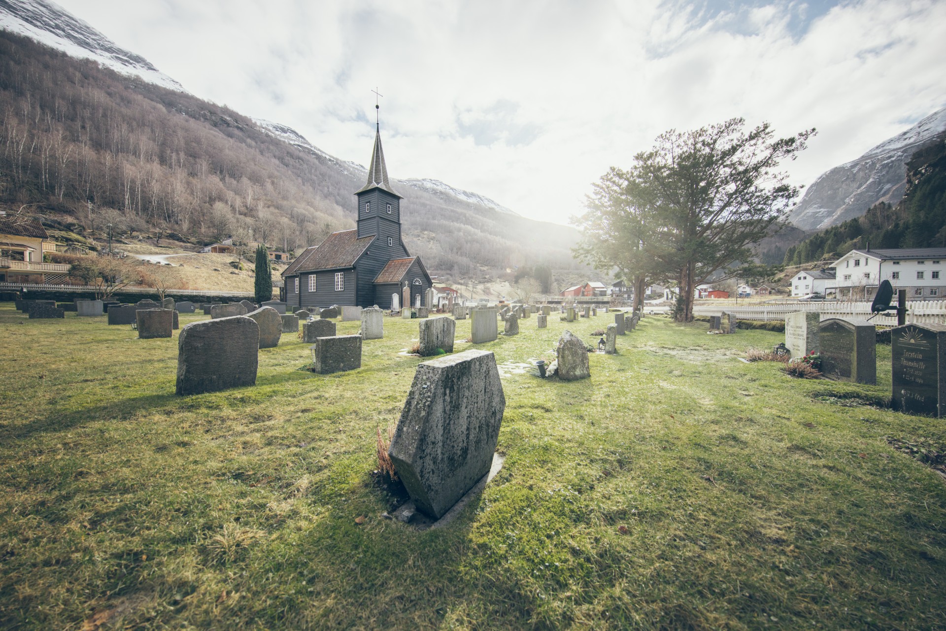Flåm church - Fjord Norway